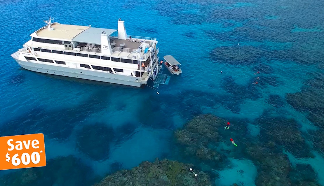 Cairns All-Inclusive with 4 Day Great Barrier Reef Cruise